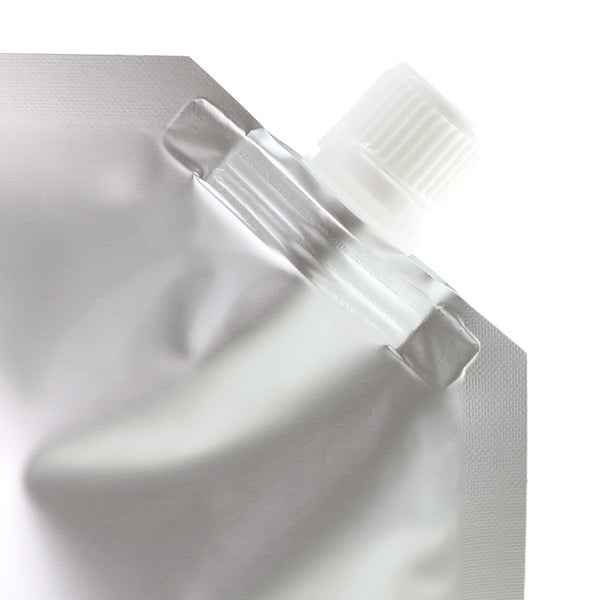 Variousizes Spout Silver Pouch With Funnel Reseal Milk Liquid Drink St